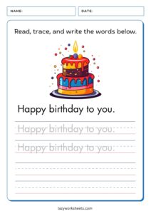 Write Simple Sentences Worksheets | Free Writing Sheets for Kids