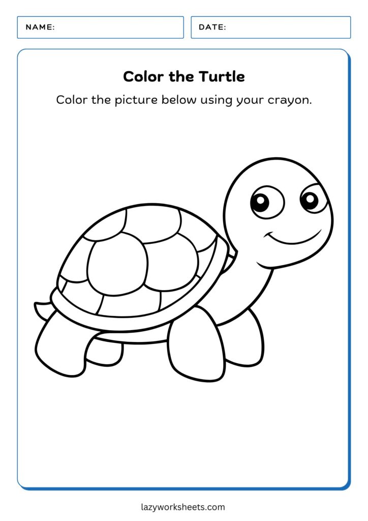 Color the Animals Worksheets | Free PDF Sheets