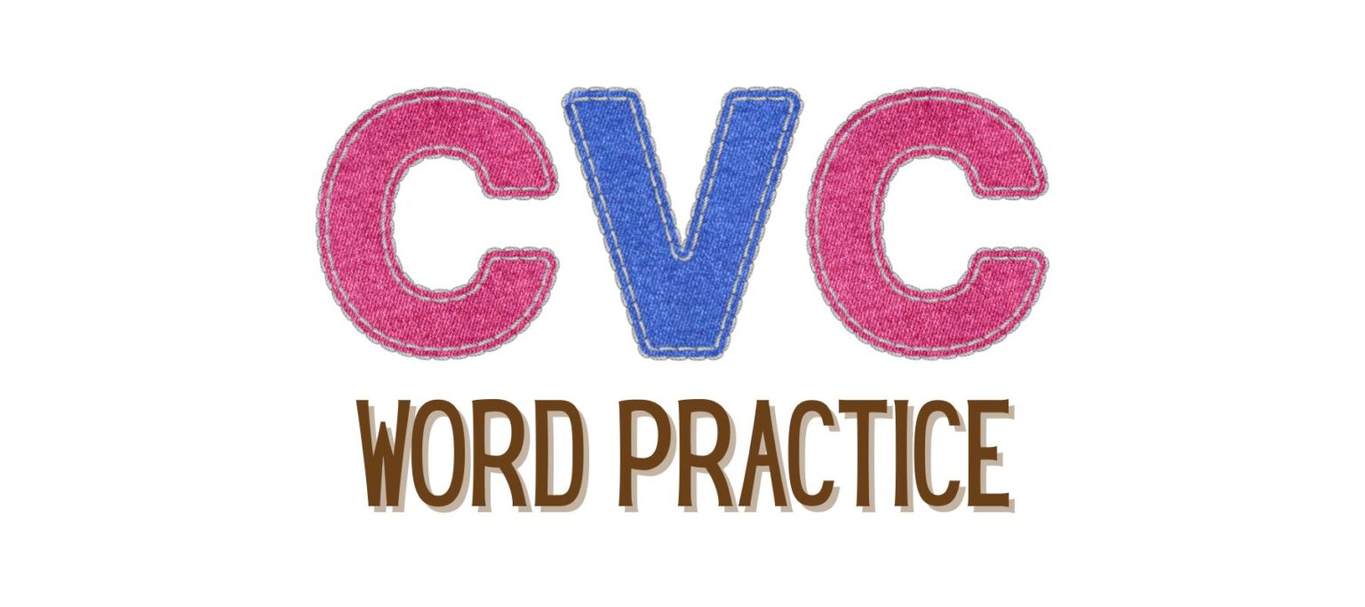 CVC Practice Worksheets | Free PDF Sheets | Lazy Worksheets